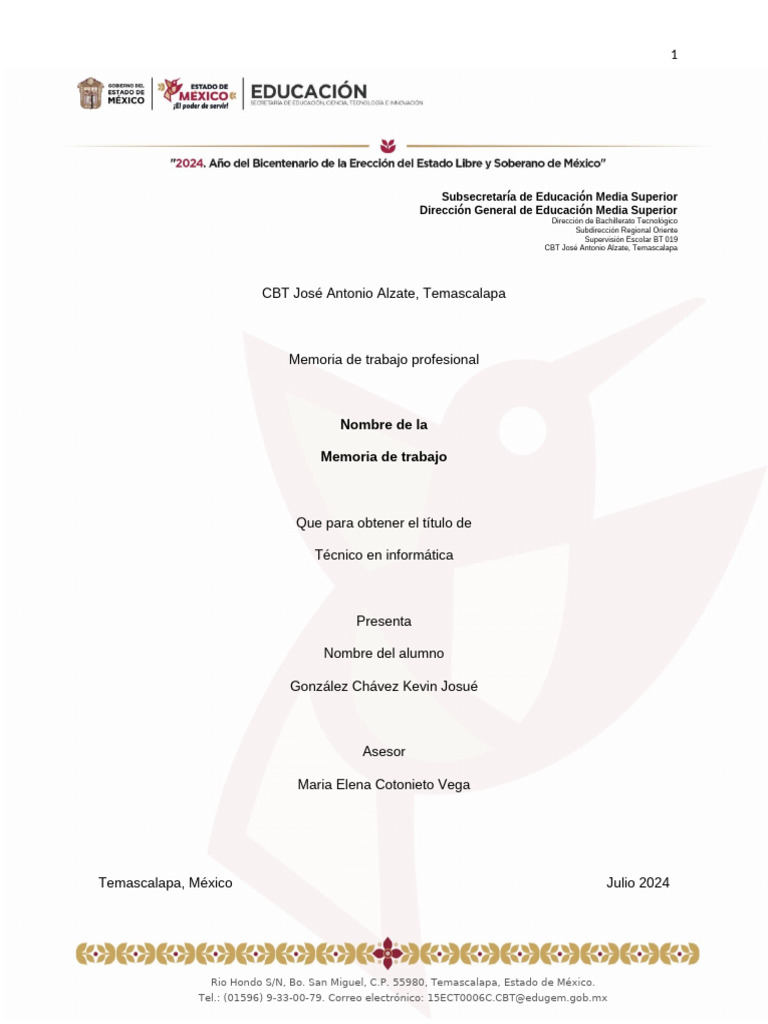 Kevin Josue Mi PAL Real | PDF | México