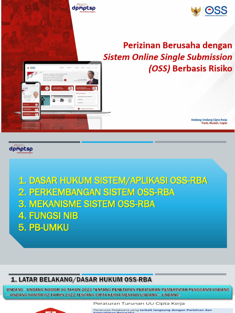 Materi Oss RBA | PDF