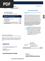 Spectrum Bill | PDF | Payments | Service Industries