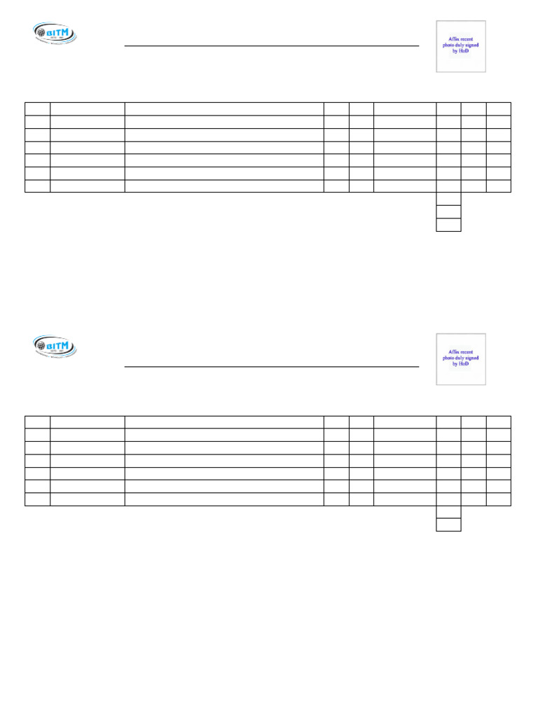 Ballari Institute Provisional Grade Card | PDF | Student Assessment And ...