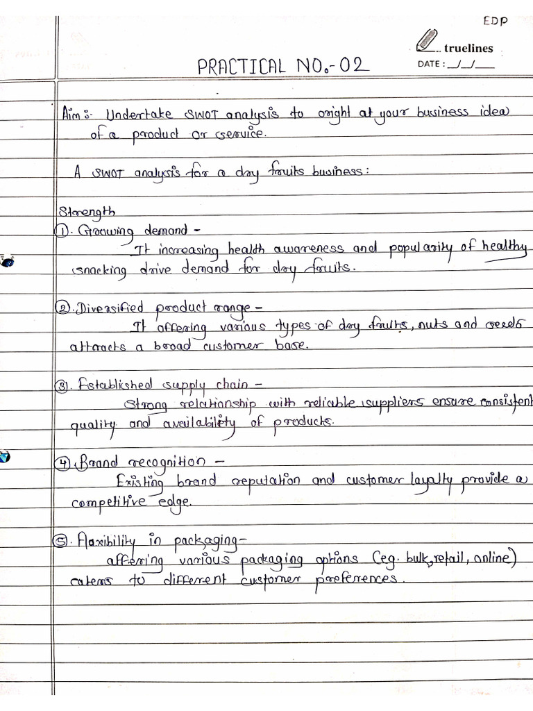 Practical - 02,03 EDP | PDF