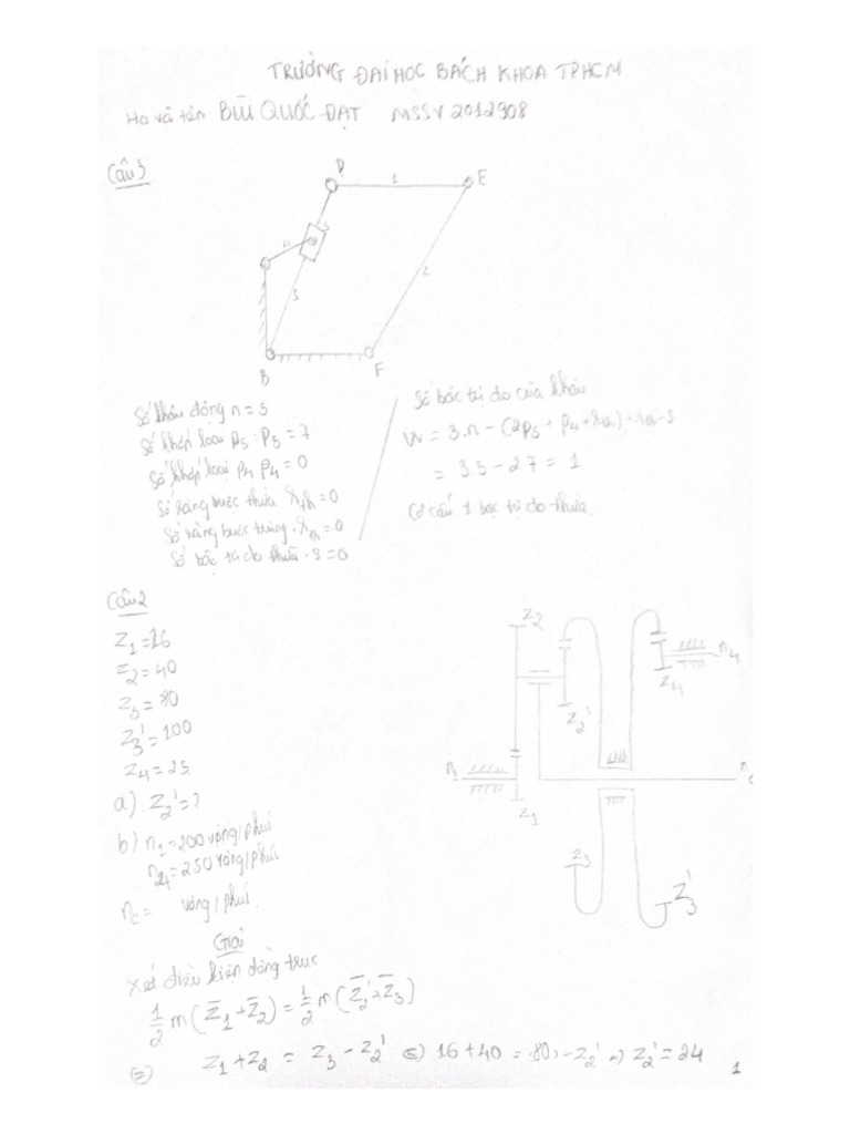Đán Án HK 202 | PDF