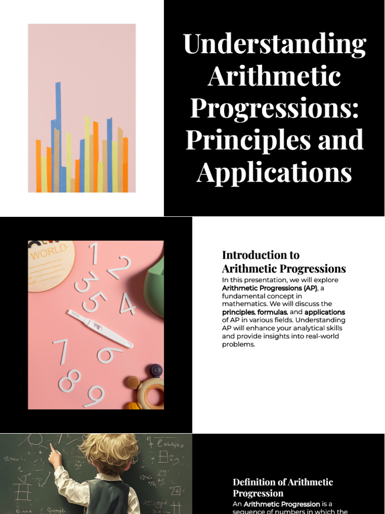 Real-Life Applications of Arithmetic Progression | PDF