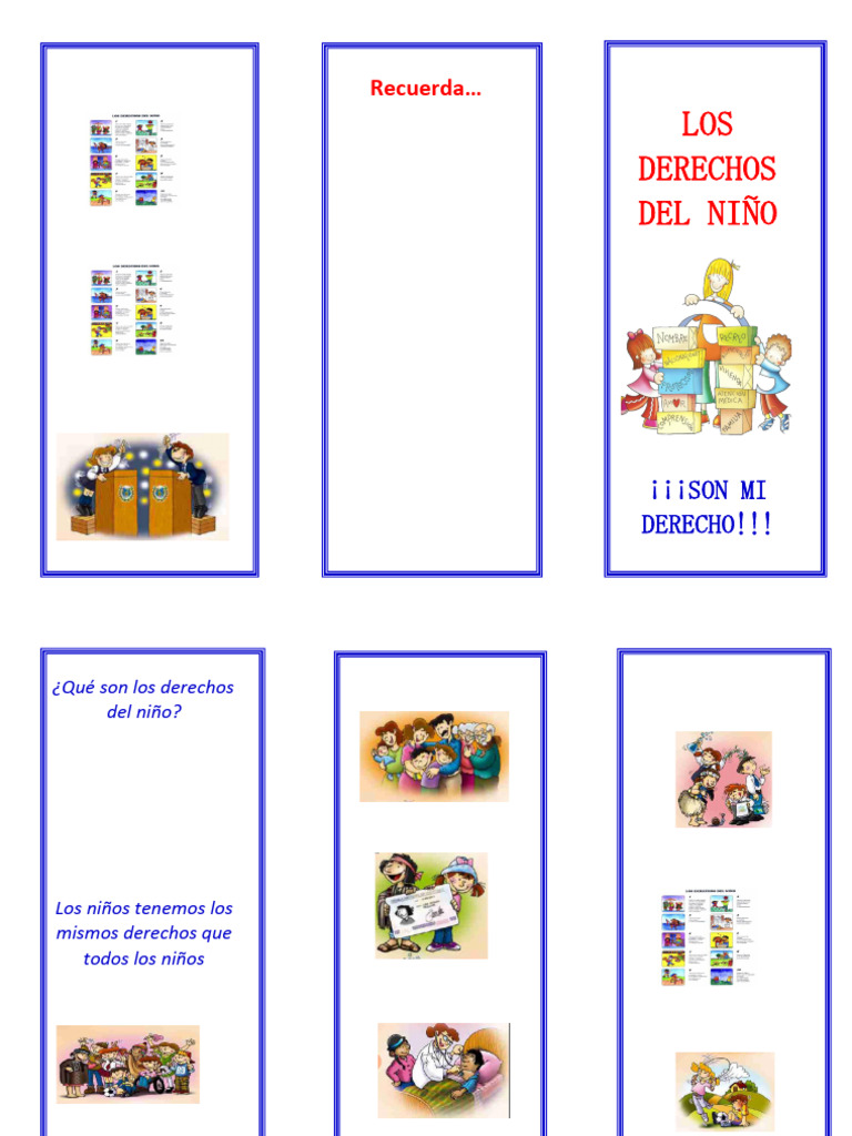 derechos-del-nino | PDF | Derechos de los niños
