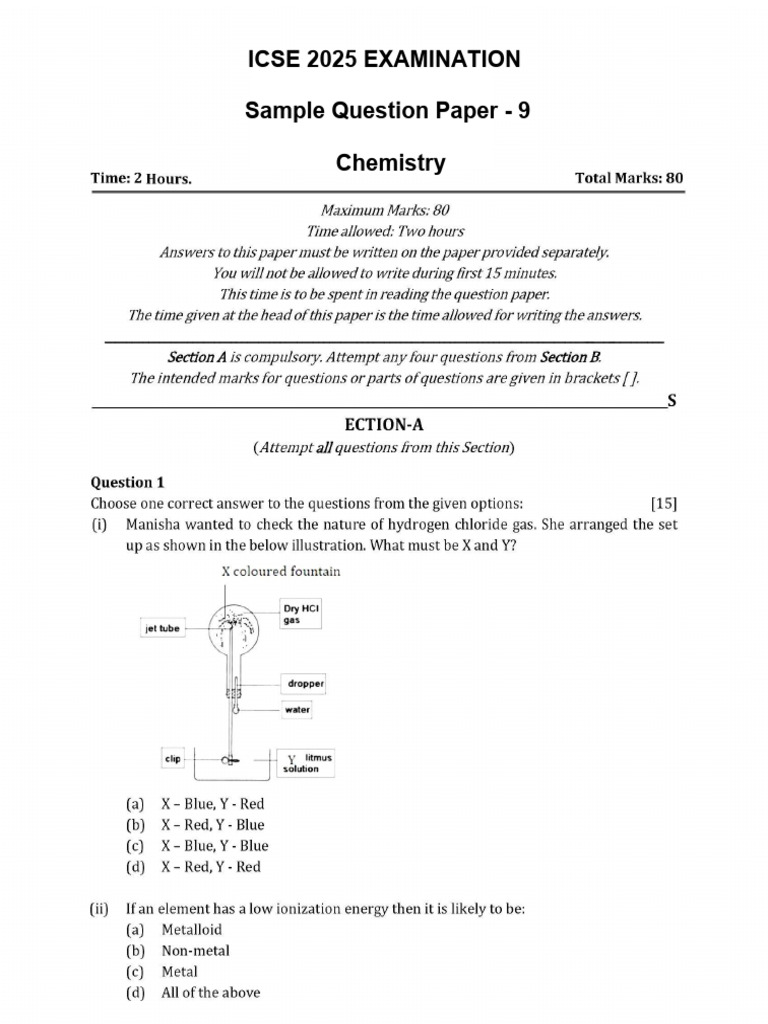Class 10 Paper 09 | PDF