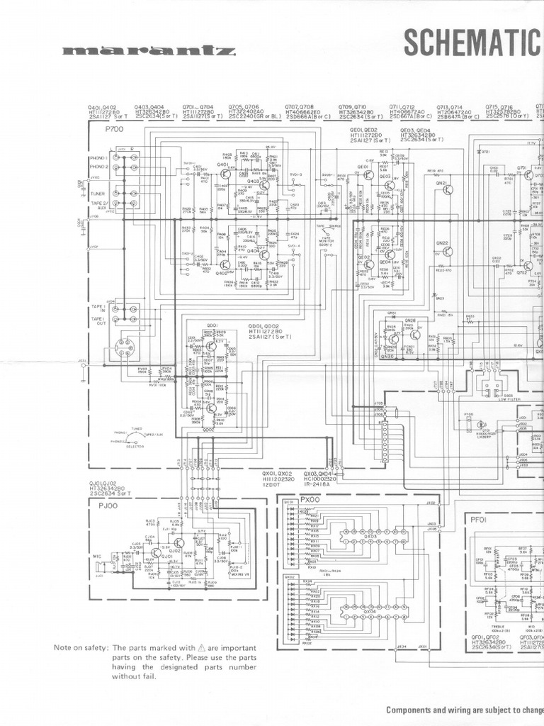 Marantz - pm400 - Shematic (Kopio) | PDF