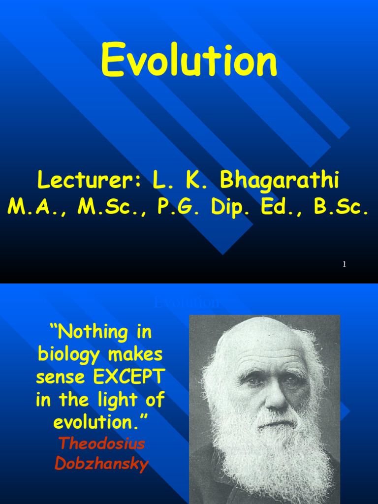 Lecture 3-Erasmus and Charles Darwin, Lamarck, Malthus, and Others (L.K ...