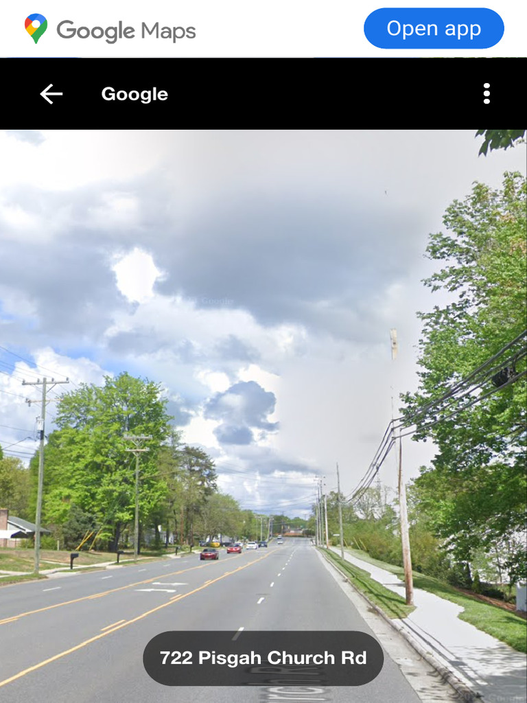 Google Location: 812 Pisgah Church Rd | PDF