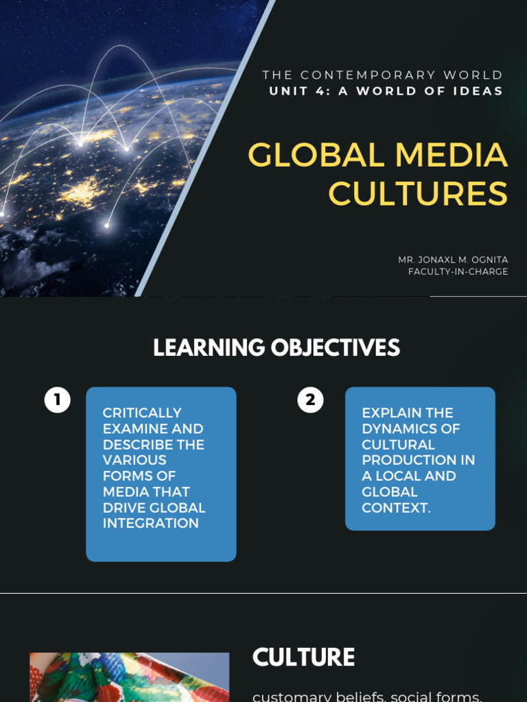 Global Media Cultures PDF | PDF | Writing | Printing