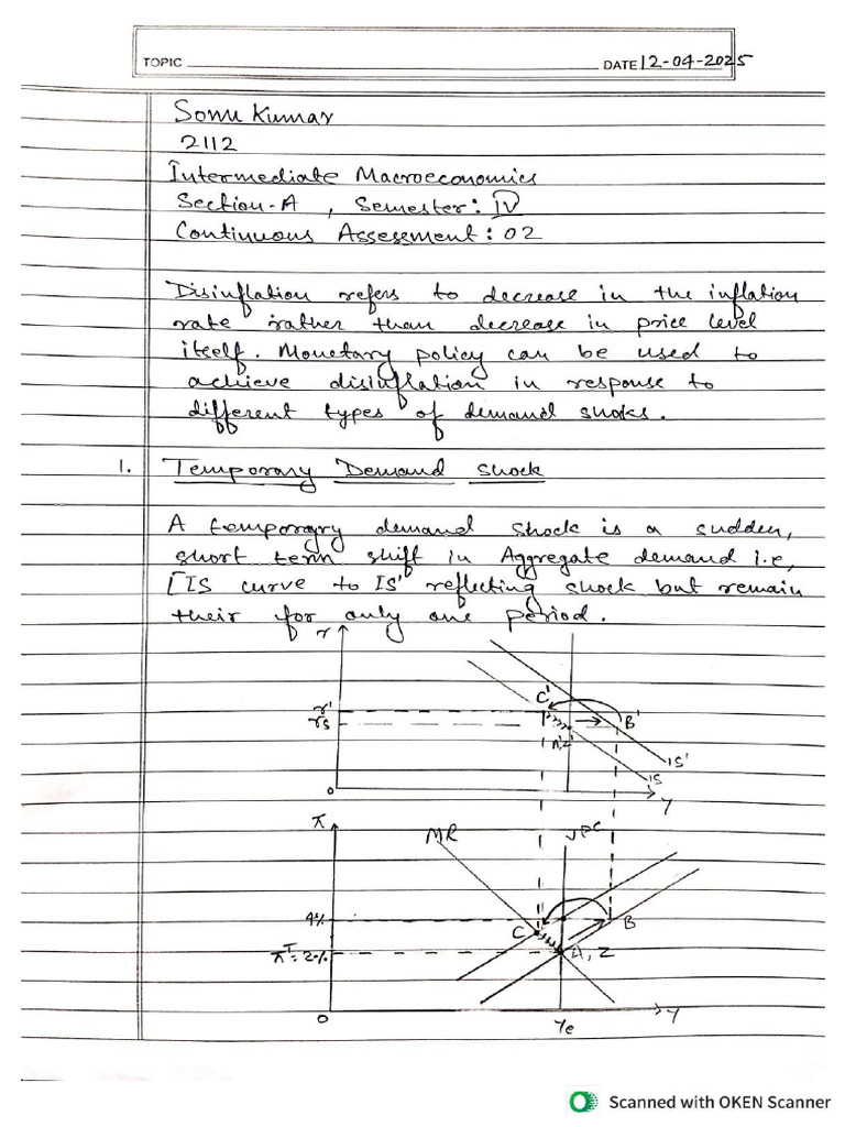 Macro Economics Assignment | PDF