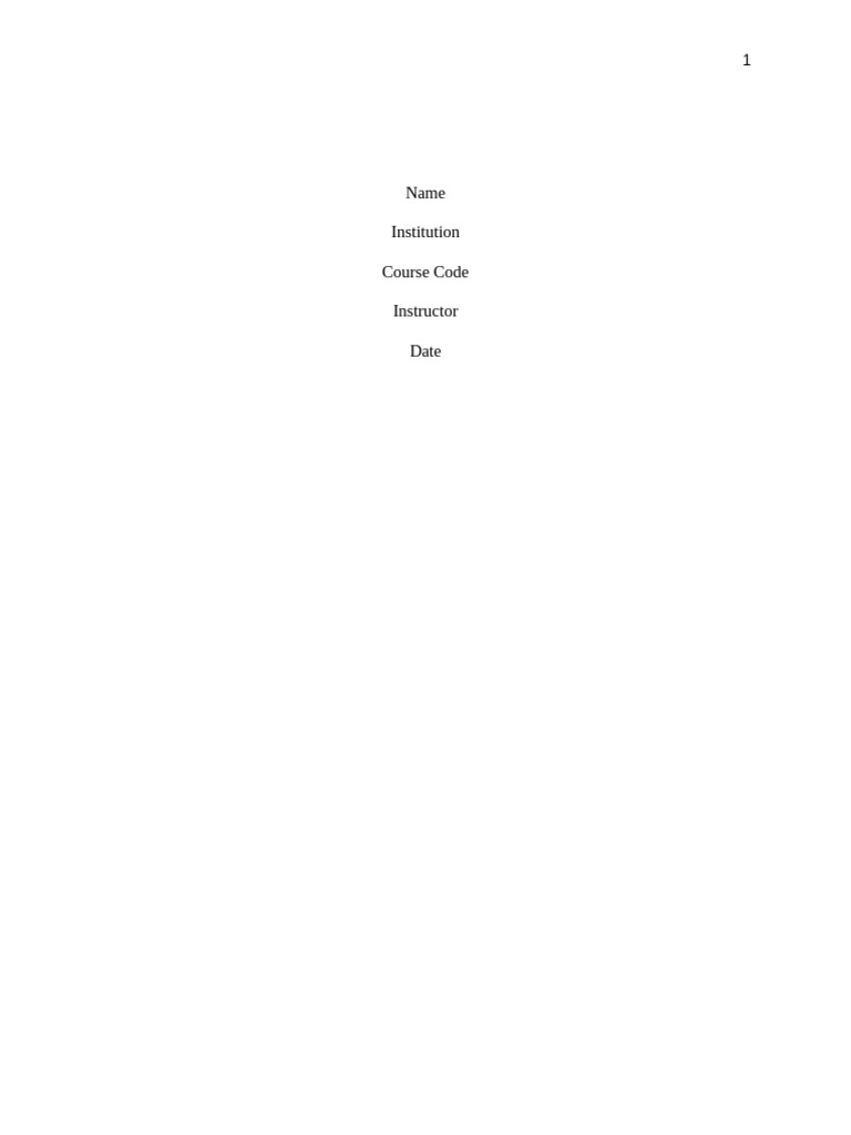 Individual Assignment 1 Personal Reflection and Ted Talk Edited | PDF ...