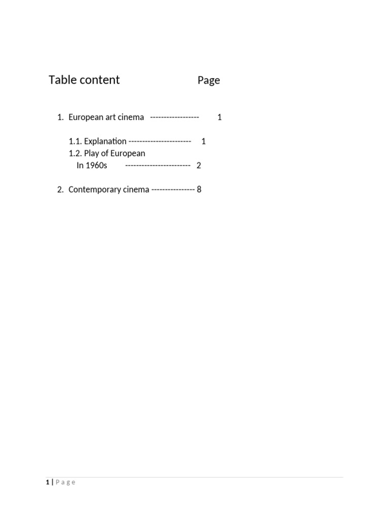 History of World Cinema Assignment-1-1 | PDF | Cinematography