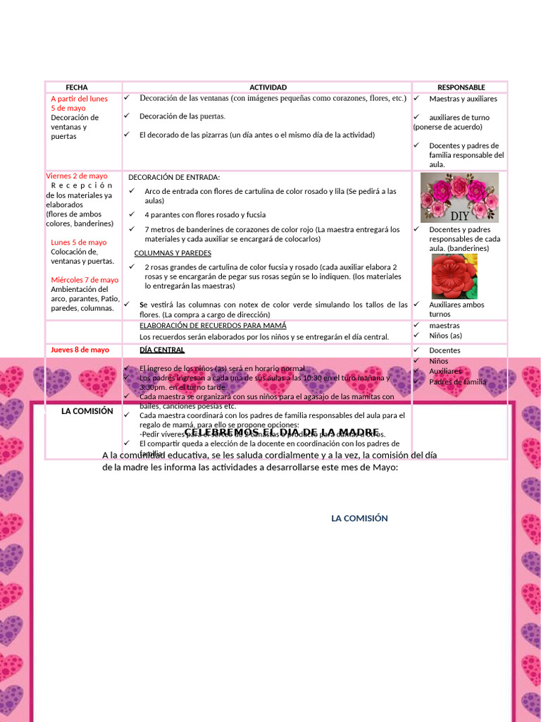 dia de la madre | PDF