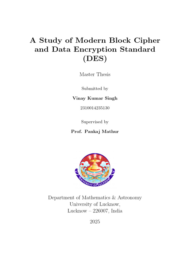 Master Thesis 2025 | PDF