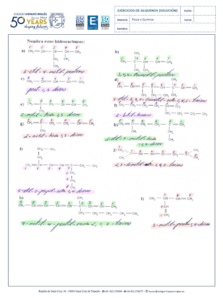 Ejercicios_de_alquenos_sol | PDF