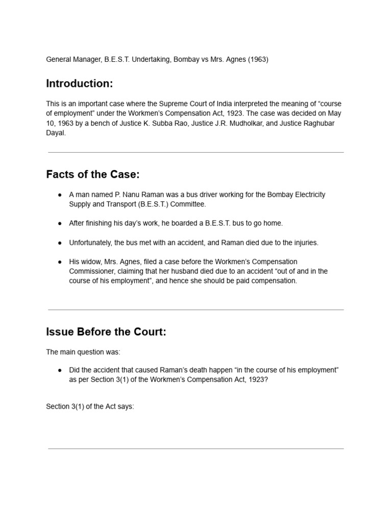 General Manager Case Law | PDF | Employment | Labor