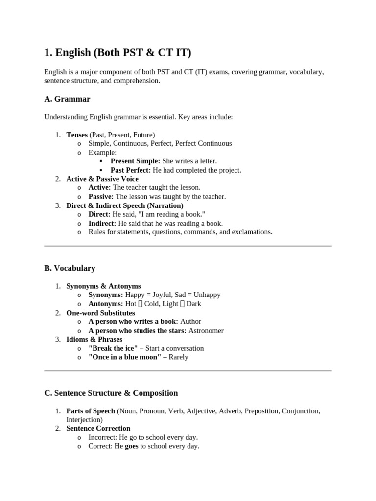 PST Test Preparation Guide 2025 | PDF | Area | Force