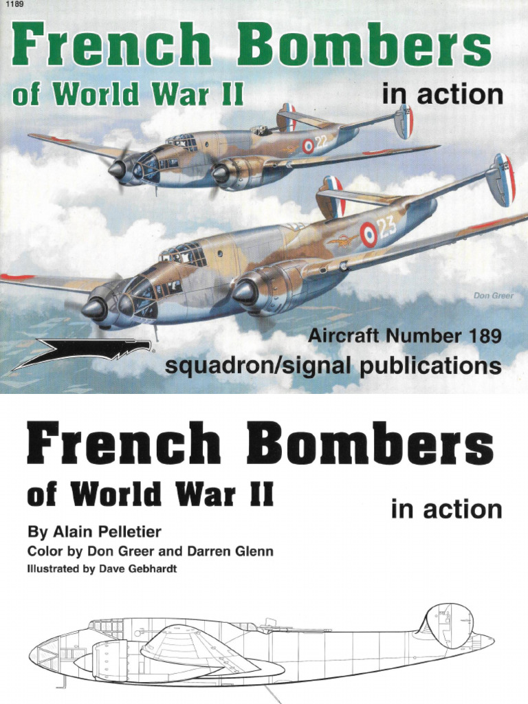 Squadron Signal 1189 - French Bombers of World War II in Action (Squadron Signal Publications ...