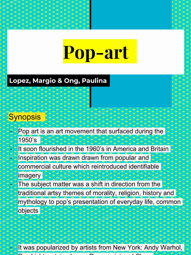 Pop art - 20240606_150613 | PDF