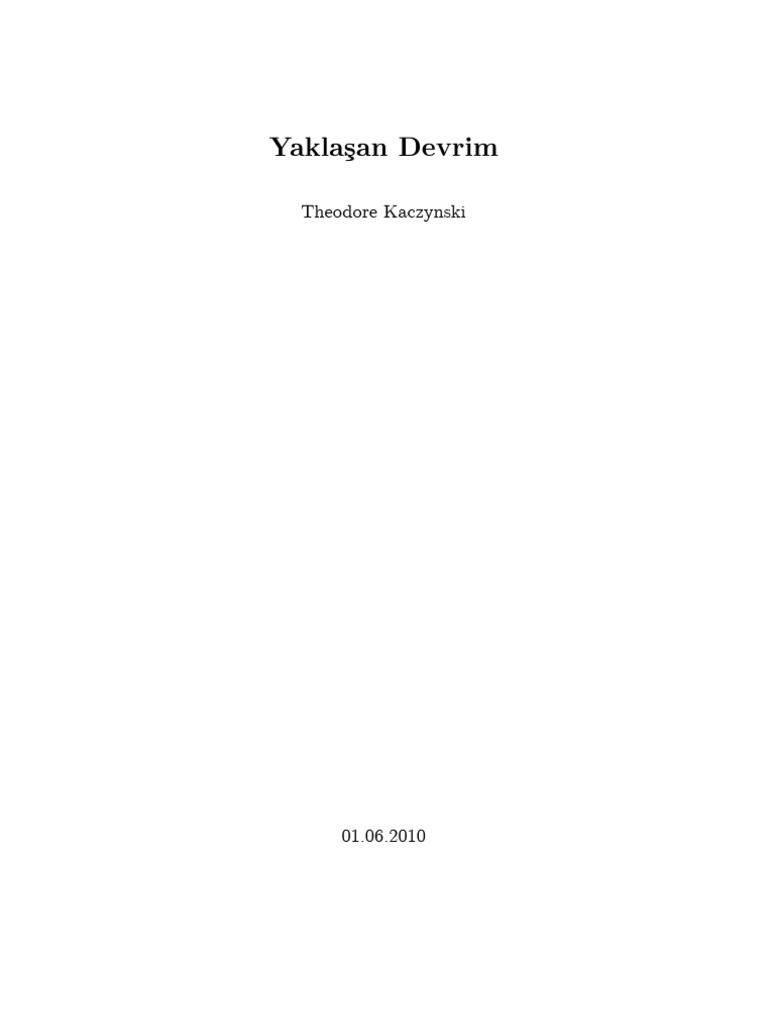 6.5 Yaklaşan Devrim | PDF