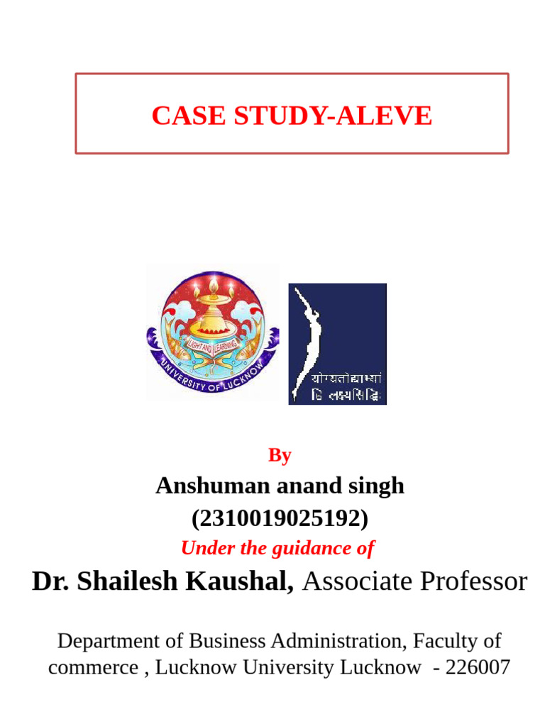 Aleve (Anshuman Anand Singh) | PDF