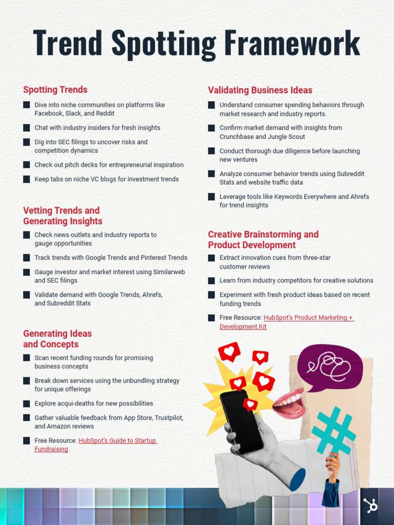 Trend Spotting Checklist 101 | PDF