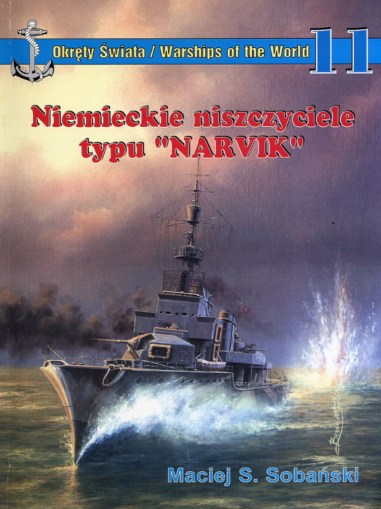 Warships of the World_011_German Narvik Class Destroyers | PDF