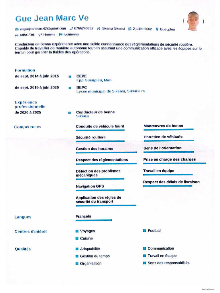 CV Ve | PDF