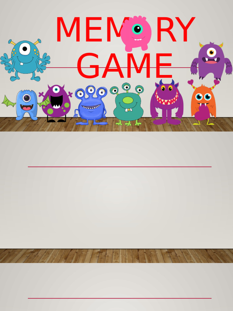 Memory Game | PDF