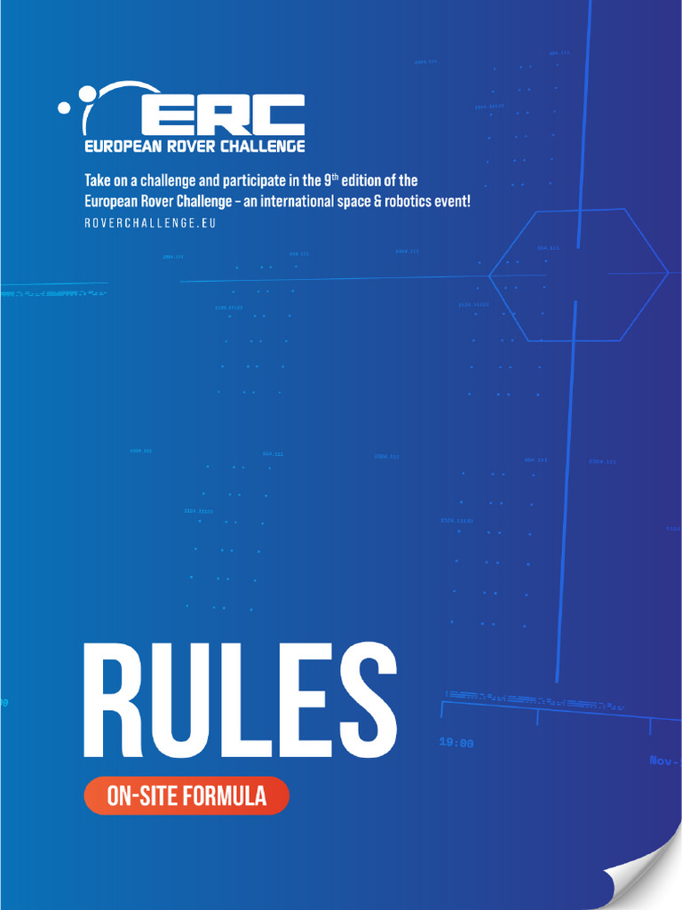 ERC 2023 Rules Rev. 1 | PDF | Copyright | Ieee 802.11