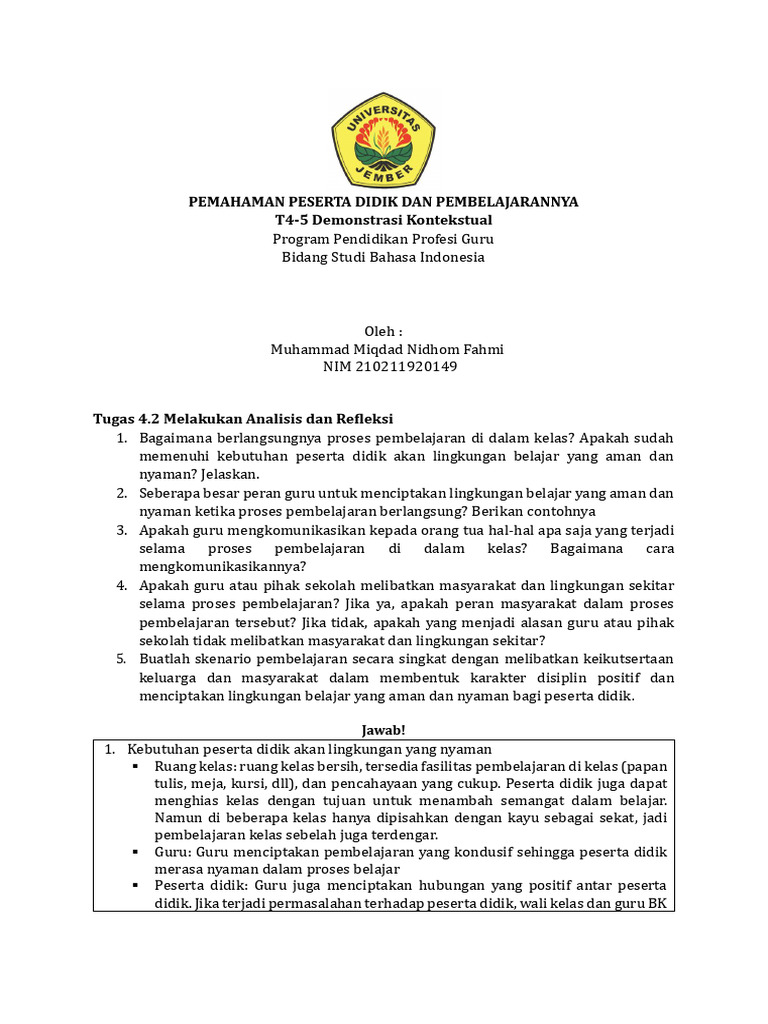 T4-5 Demonstrasi Kontekstual | PDF