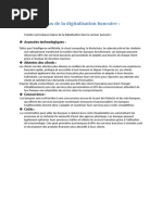 PFE 2025 Digitalisation Bancaire | PDF | Banques | Maroc