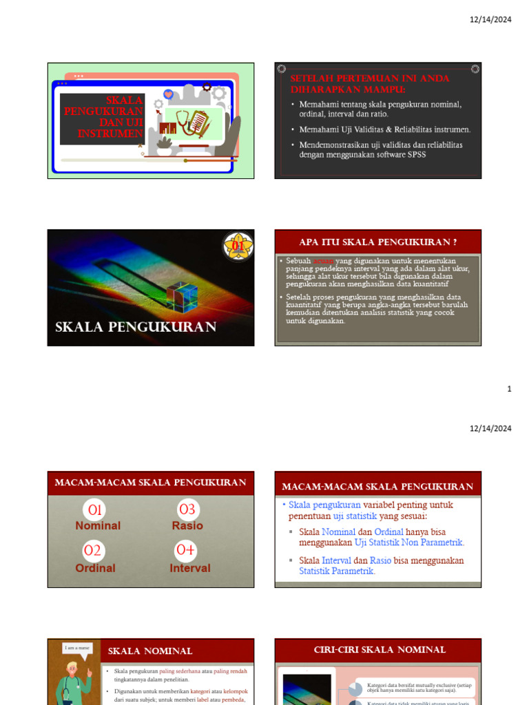 Biostat PTM 2 Skala | PDF