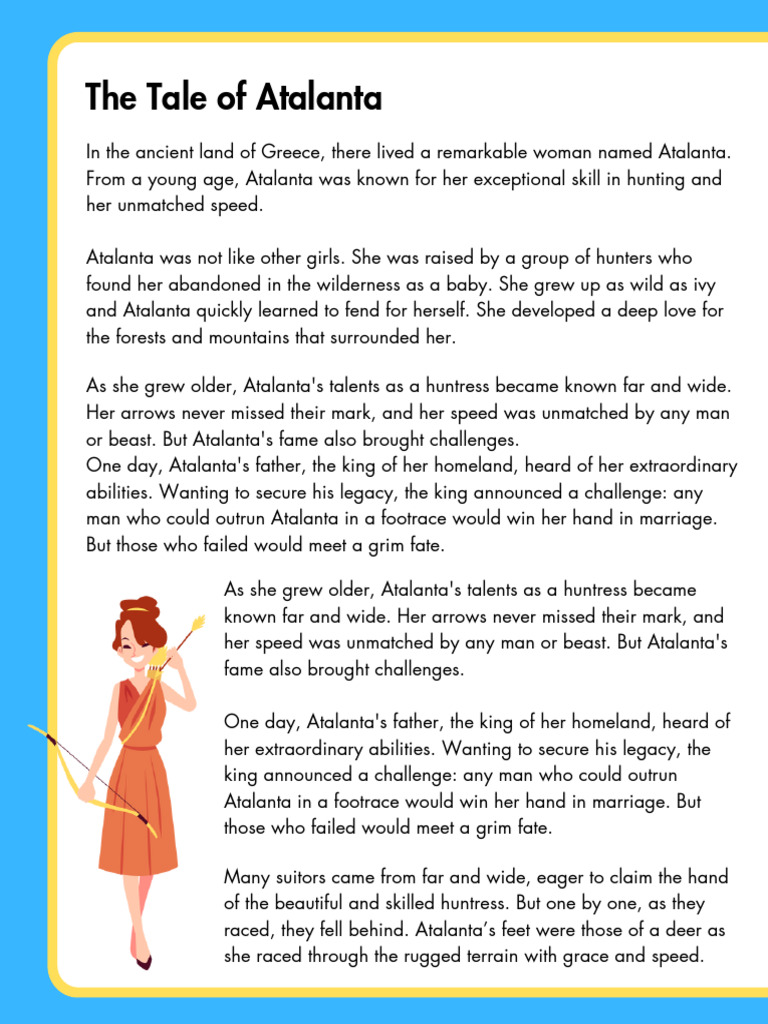 The Tale of Atalanta | PDF