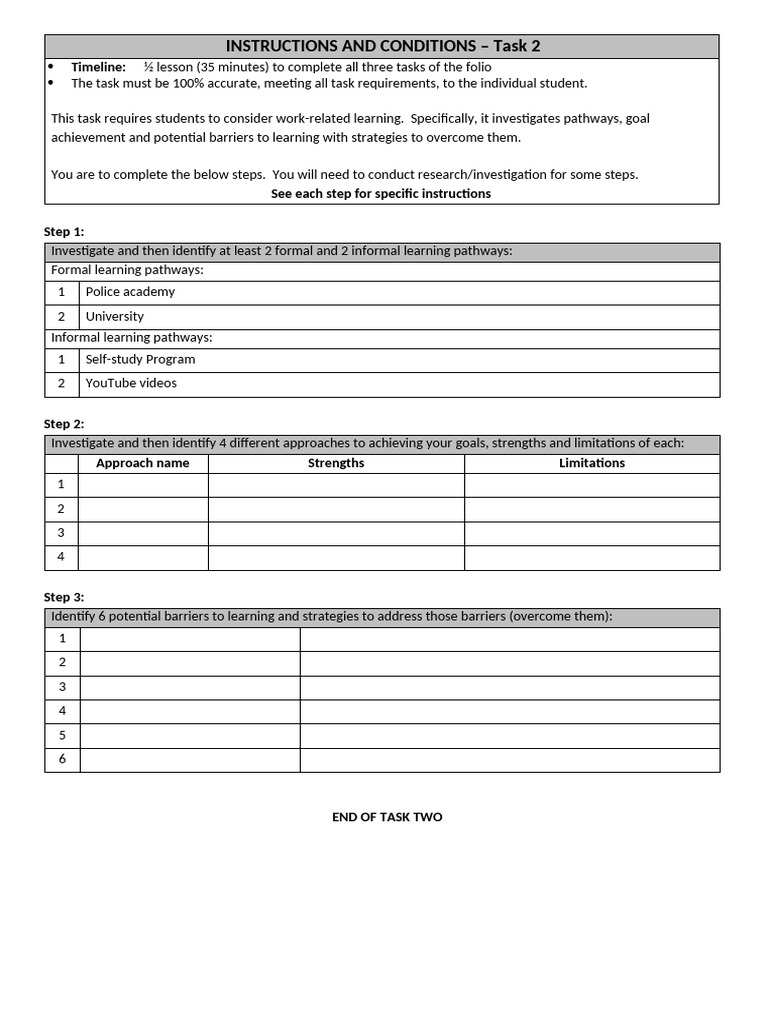 Project 2 Folio Task 2 | PDF