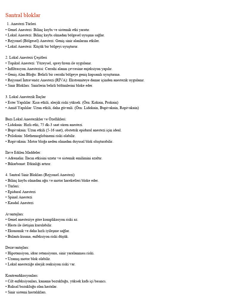 Anestezi 2 vize | PDF