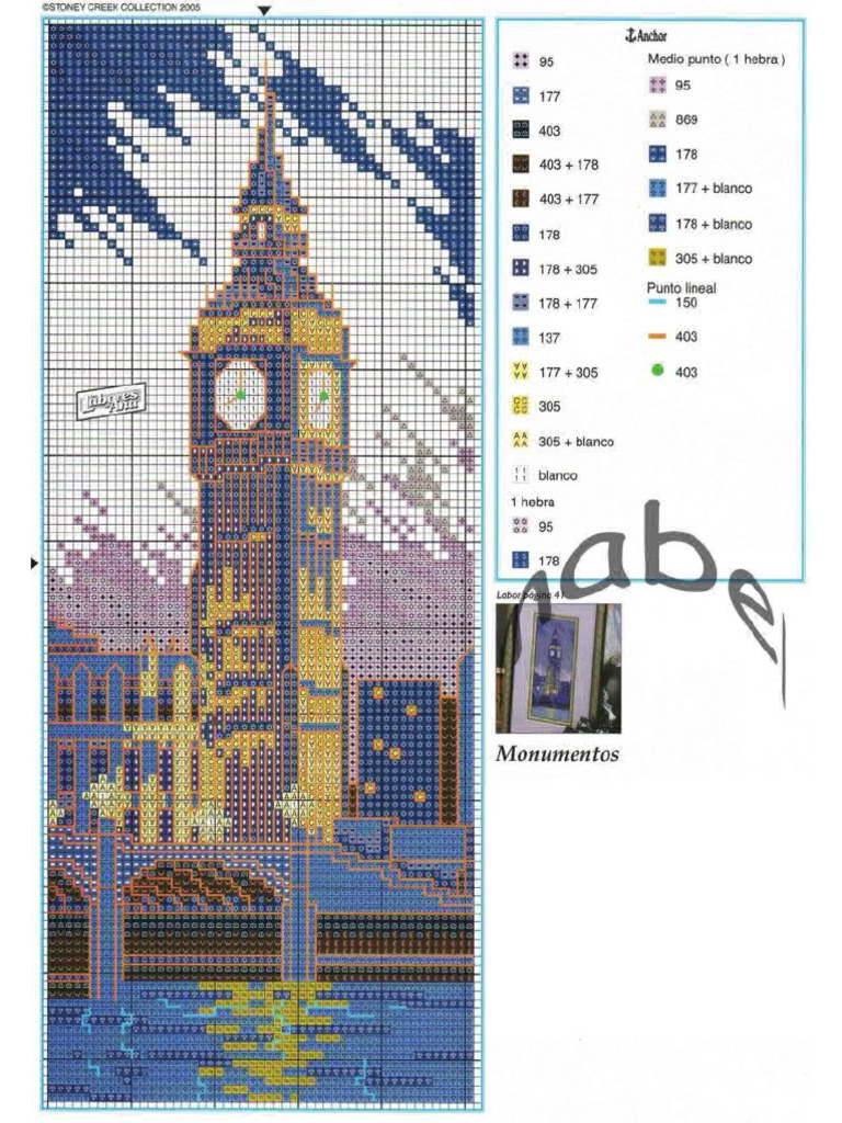 Big Ben Cross Stitch Pattern | PDF