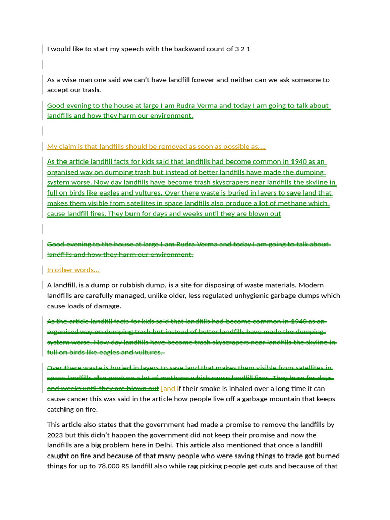 The Environmental Impact of Landfills | PDF | Landfill | Waste