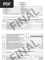 GSTR-2B Bill Wise Reconciliation Format | PDF | Taxes | Payments