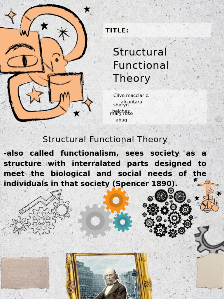 Ucsp Structural Functional Theory | PDF | Solidarity | Society