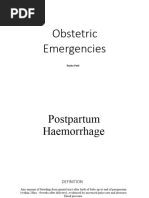 PPH Presentation | PDF | Bleeding | Obstetrics