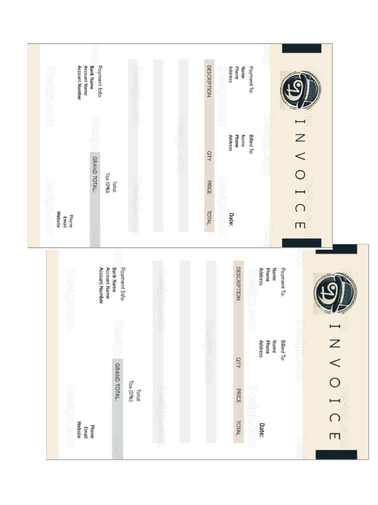 Invoice Hat World | PDF