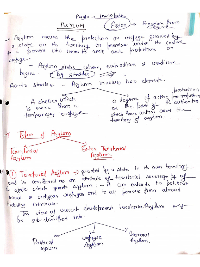 Asylum PIL | PDF