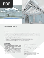 TLF-AA Laminar Flow Diffuser Specs | PDF | Duct (Flow) | Equipment