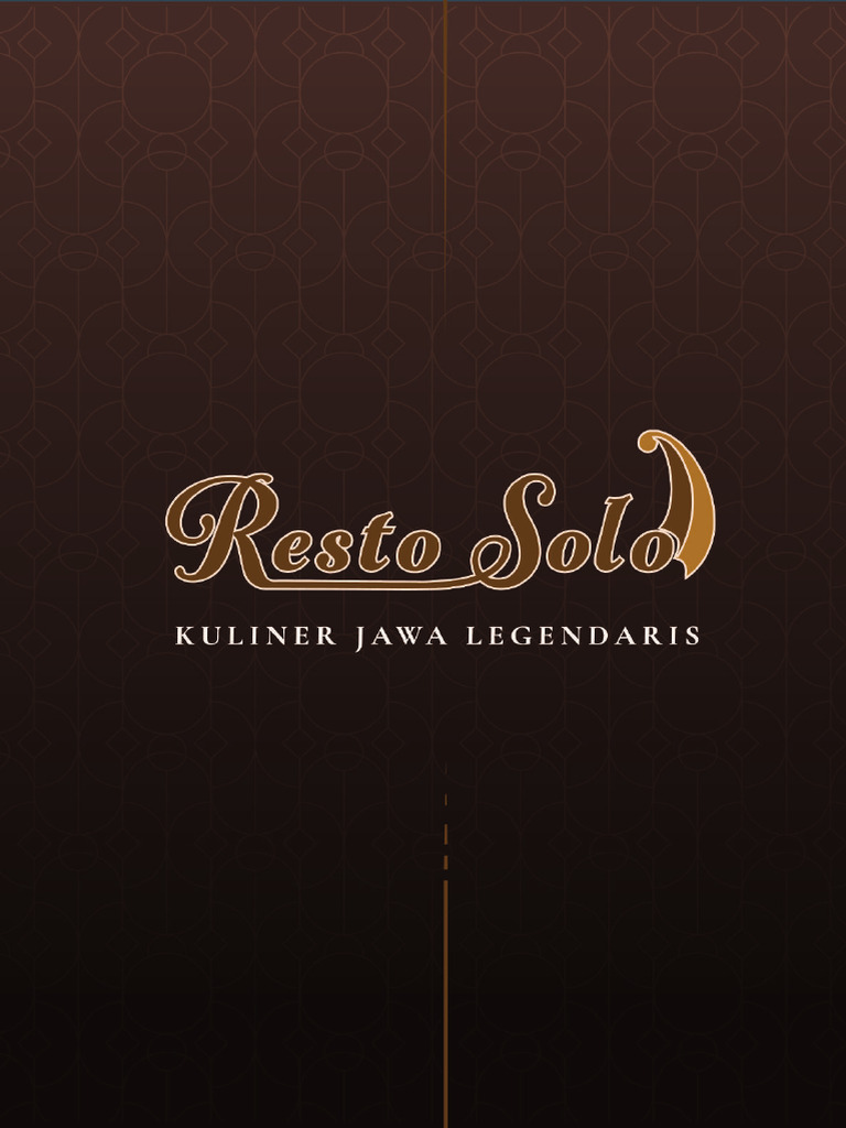 Buku Menu Resto Solo-Dikompresi | PDF