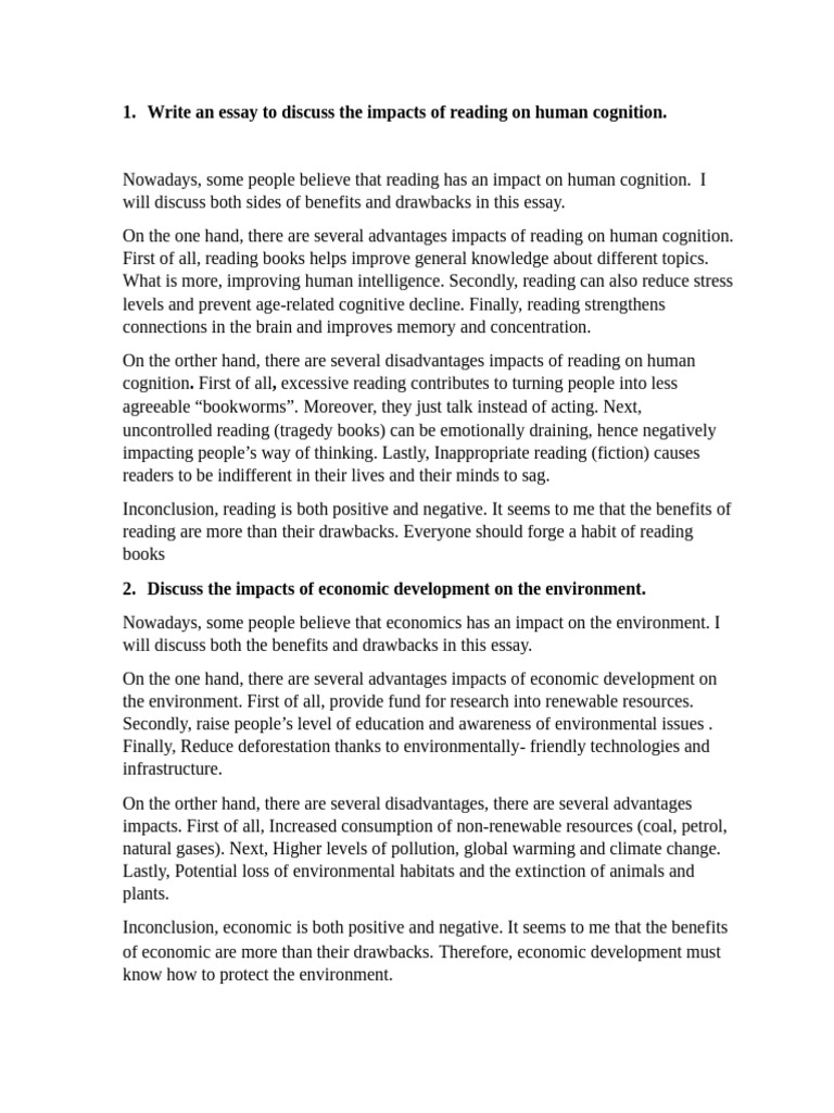 Esay Reading | PDF