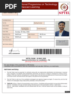 NPTEL Exam Instructions and Guidelines | PDF