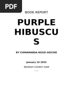 Purple Hibiscus | PDF | Prayer