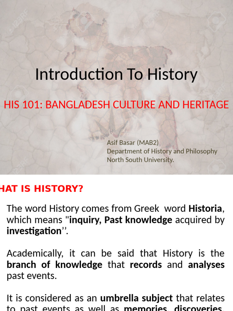 Understanding History and Its Importance | PDF | Anno Domini