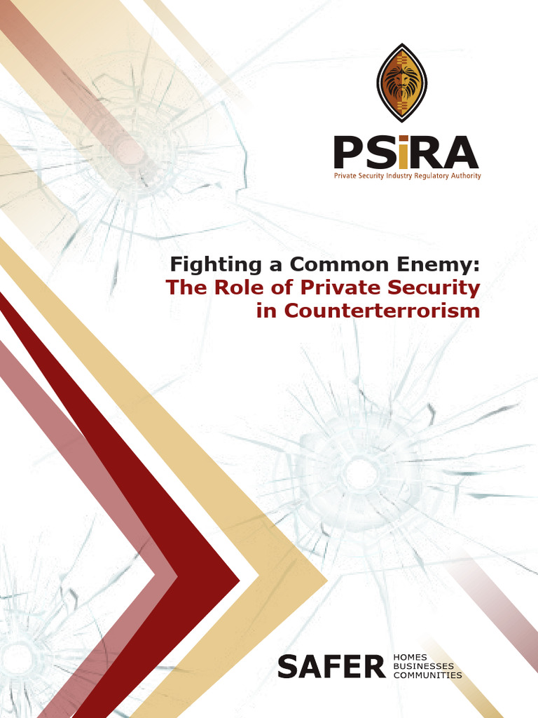 Psira Report 1 - Counterterrorism d3 | PDF | Patriot Act | Airport Security